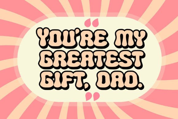Шрифт Happy Daddy
